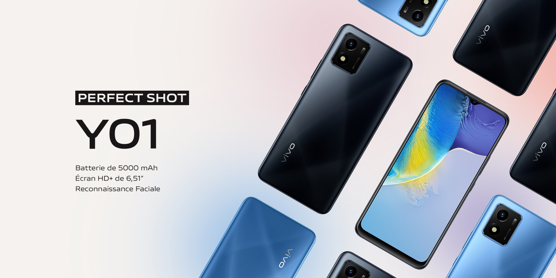 vivo Y01 - Conception mince 3D | vivo France