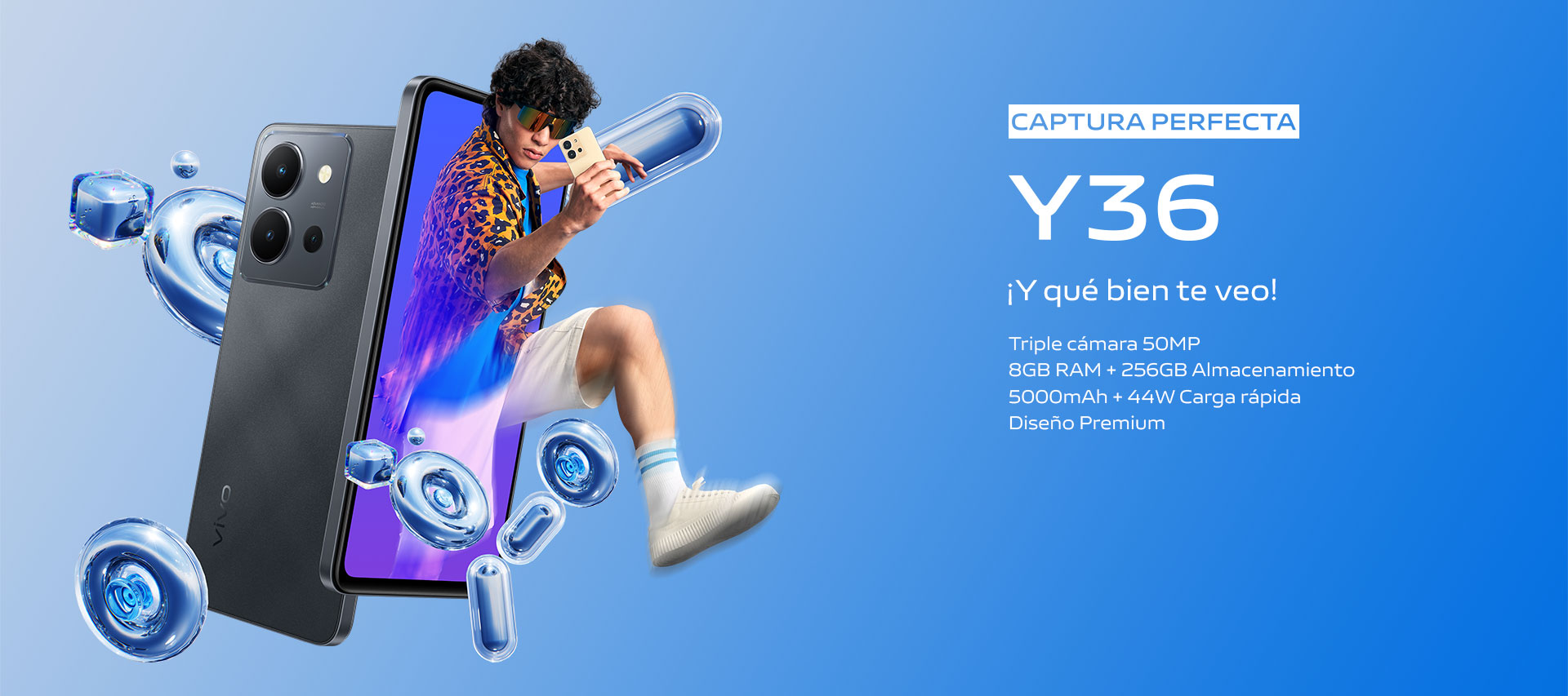 vivo Y36: un smartphone elegante con un diseño exquisito | vivo España